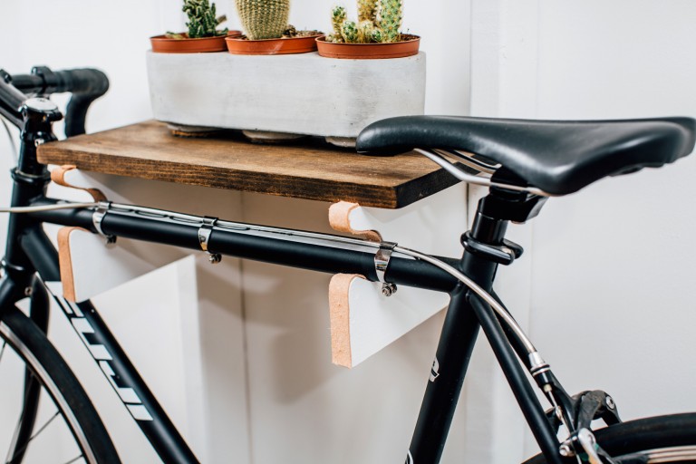 Bike Rack and Bench Built the Old Fashioned Way (from scratch) | Jake.News